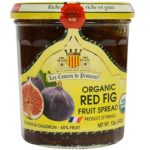 French Red Fig Fruit Spread - Organic - Gourmet Food Store