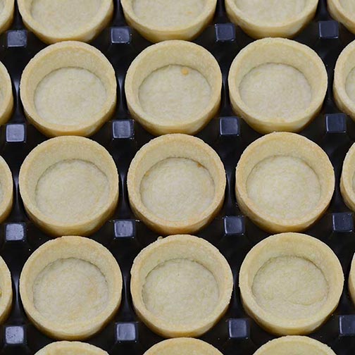 Mini Round Unsweetened Tartlets - Butter 1.3 inch | Gourmet Food Store
