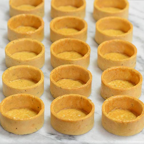 Mini Round Savory Tartlets - 1.9 Inch | Gourmet Food Store