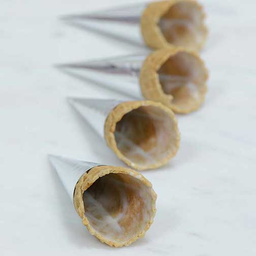 Mini Savory Coated Cones - 2.87 Inch x 1.1 Inch | Gourmet Food Store