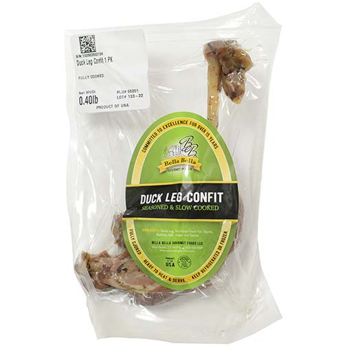 Duck Leg Confit, Seasoned and Slow Cooked - Individual Piece - Gourmet ...