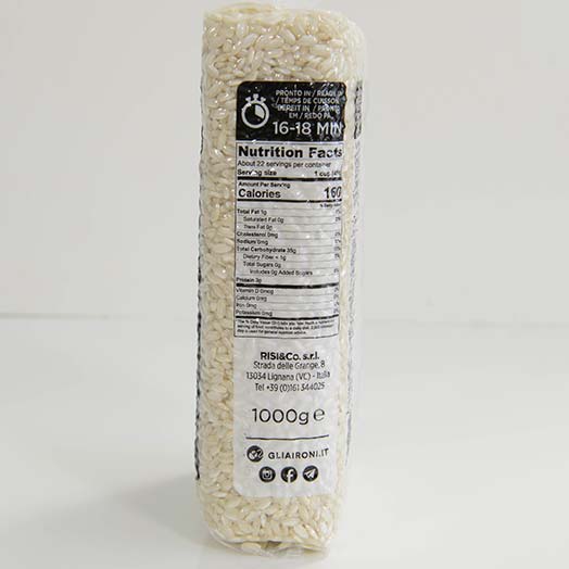 GourmetFoodStore.com - Italian Carnaroli Rice with Germ