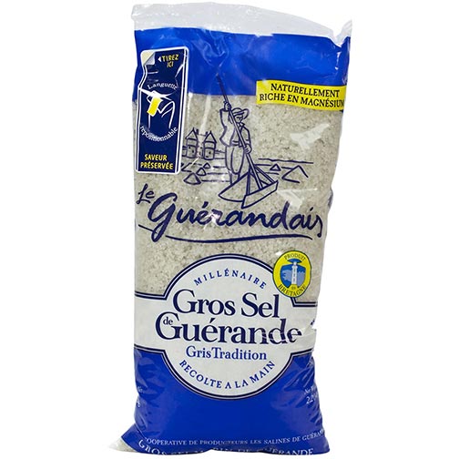 Guerande Grey Sea Salt | Coarse French Finishing Salt | Gourmet Food Store