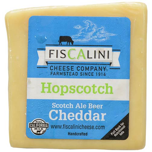 Fiscalini Hopscotch Ale Beer Cheddar | Buy Cheese Online