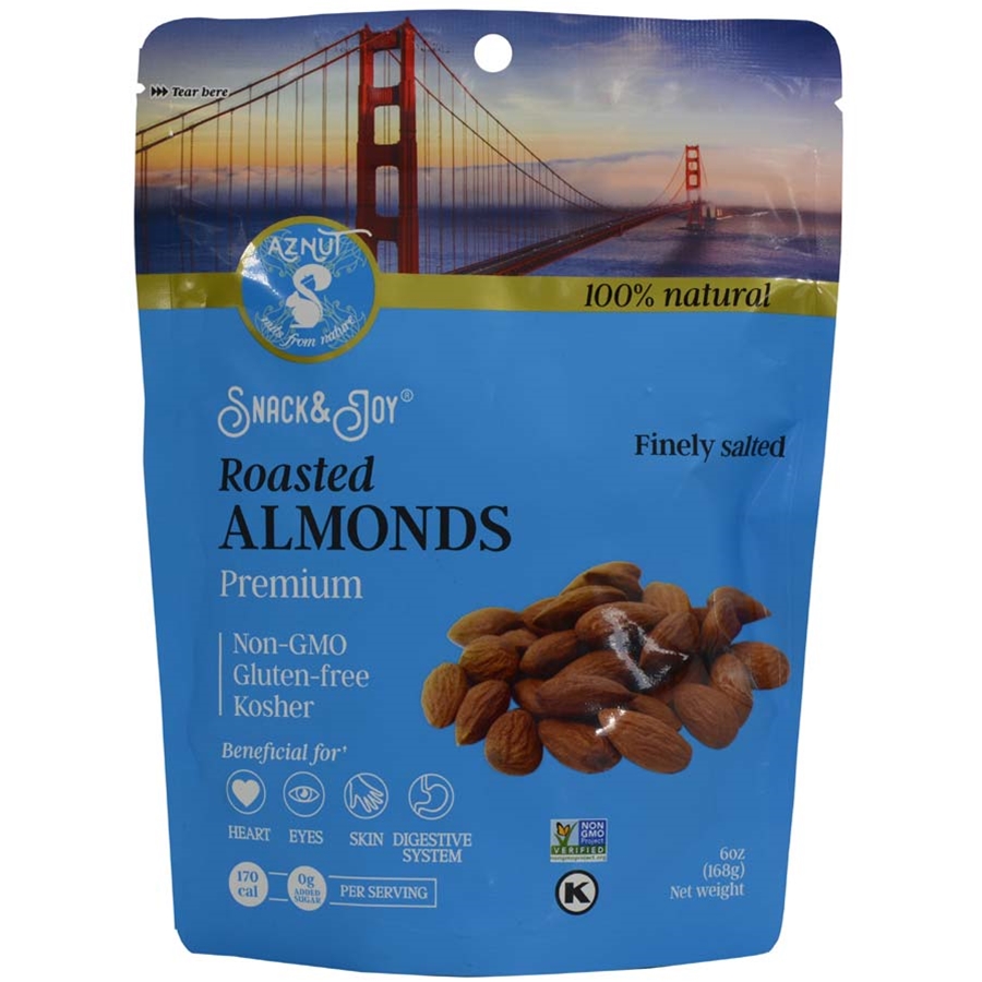 Premium Roasted Almonds - Finely Salted | Gourmet Food Store