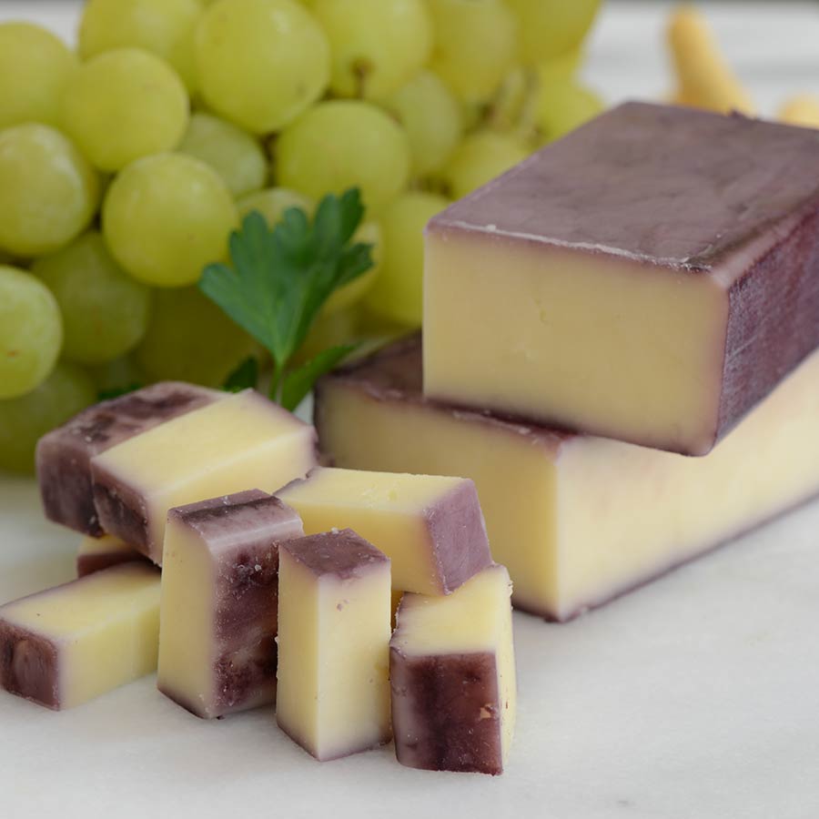 Purple Moon | Wine Soaked Cheddar | Buy Cheese Online