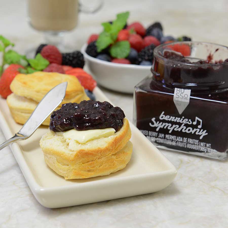 Mixed Berry Jam, Organic - Gourmet Food Store