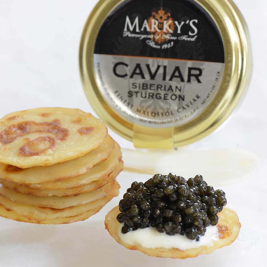 Royal Siberian Sturgeon Caviar Gift Set | Gourmet Food Store