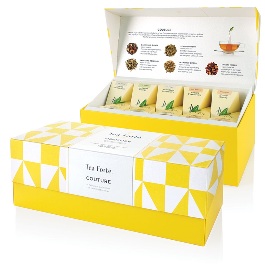 Tea Forte | Couture Tea Infuser Gift Set | Fancy Tea Bags