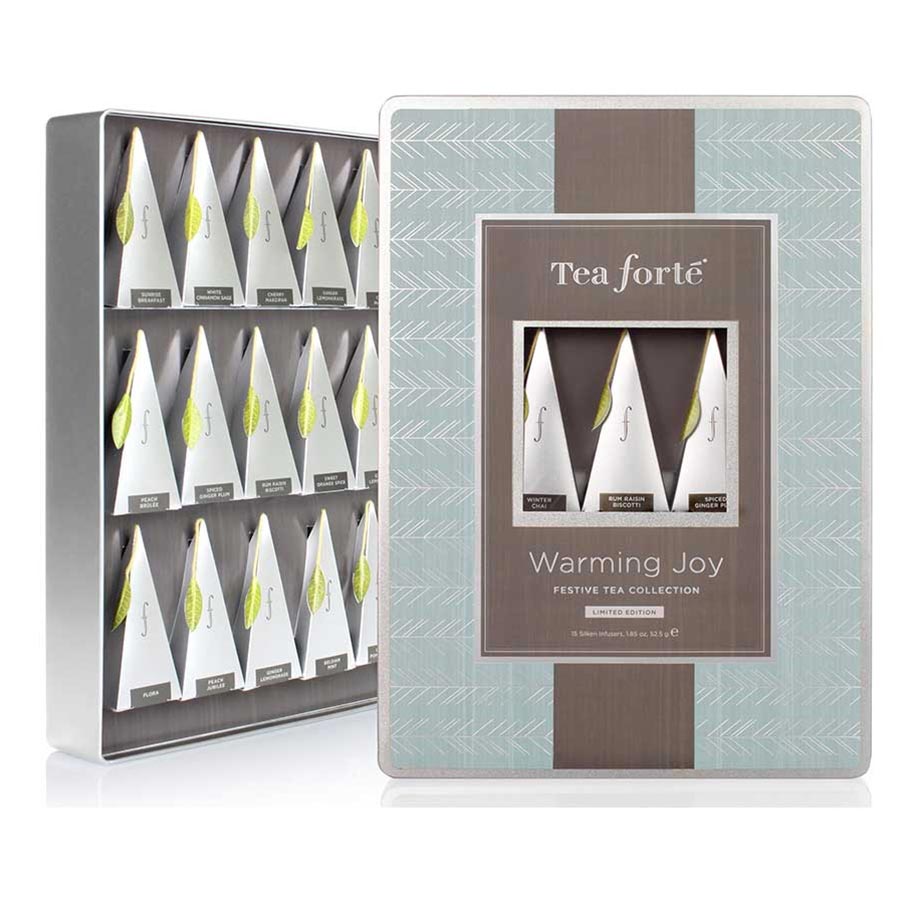 Tea Forte | Warming Joy Collection | Tea Bag Infuser Gift Set