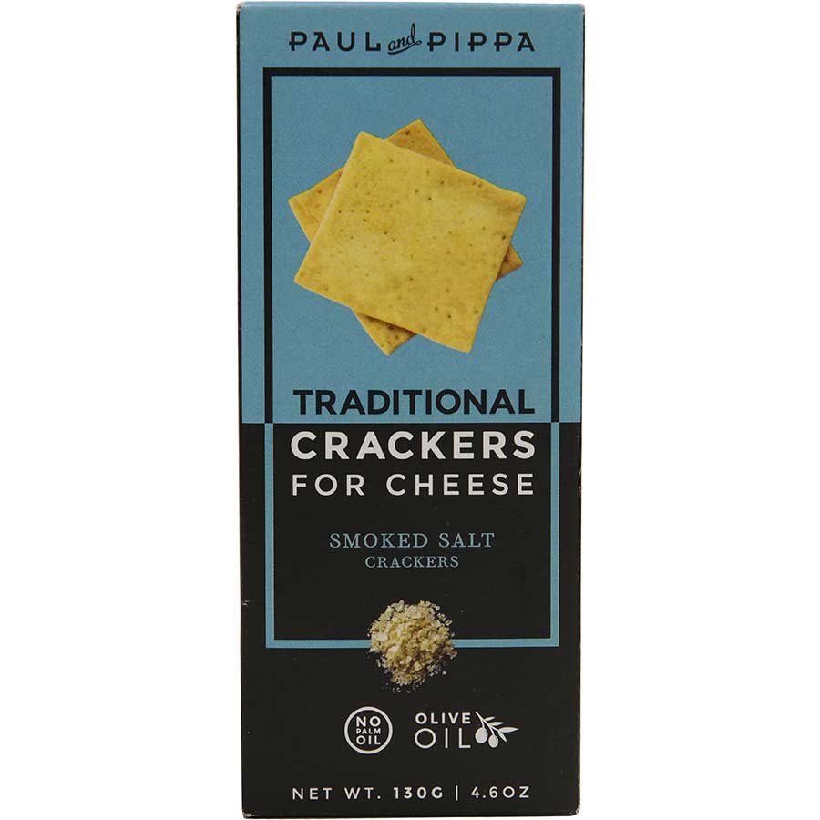Traditional Crackers with Smoked Salt | Gourmet Food Store