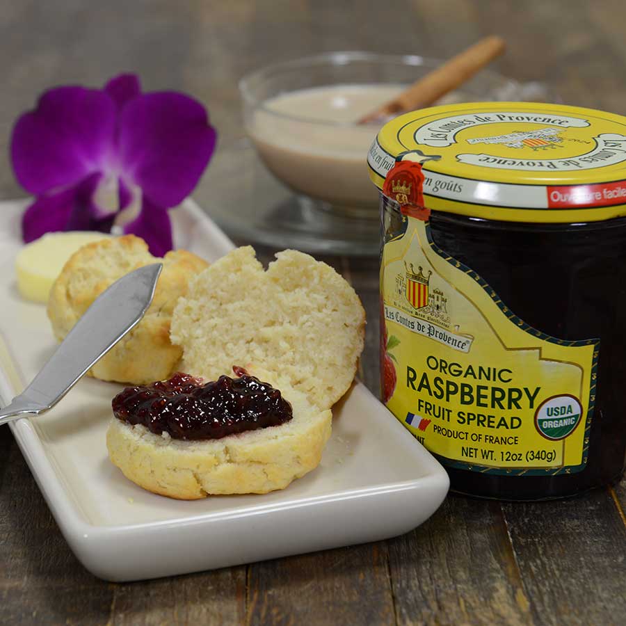 French Raspberry Fruit Spread - Organic - Gourmet Food Store